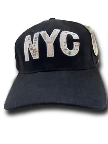NYC Applique Cap – NYC Subway Line