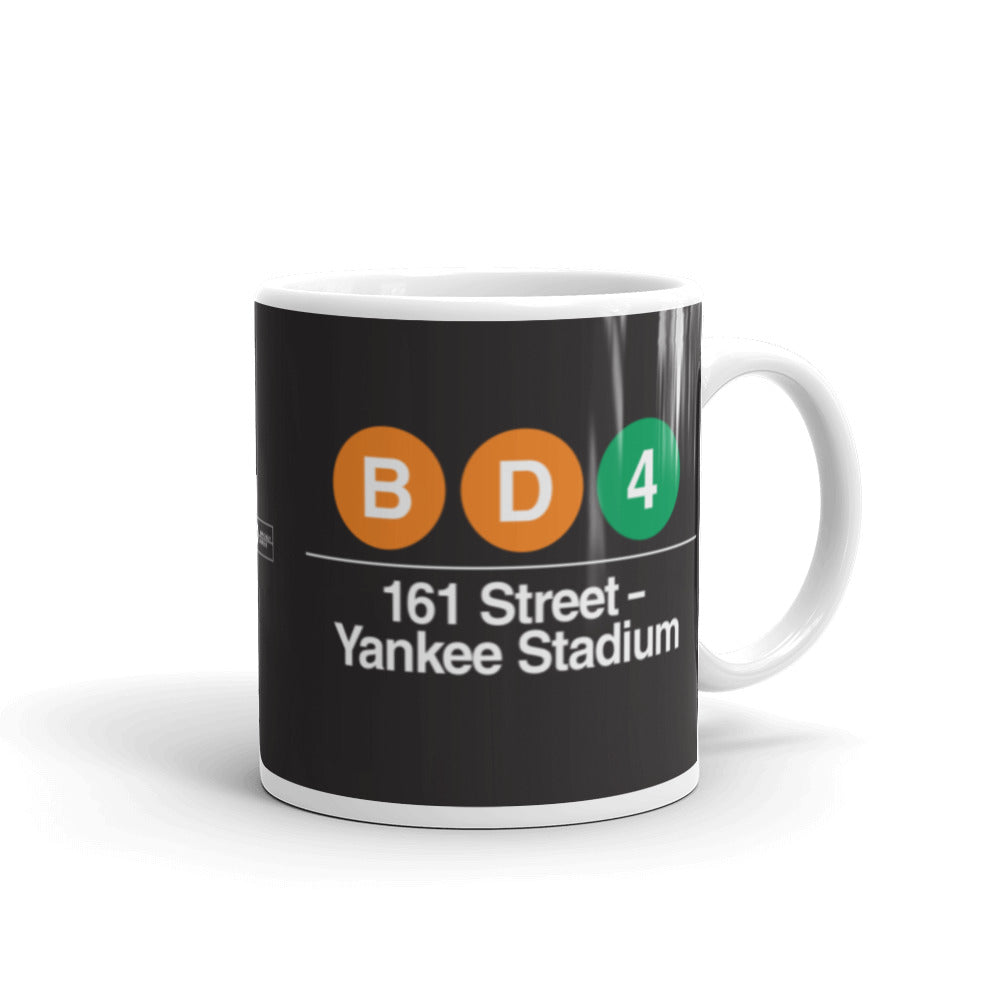 Yankee Stadium Coffee Mug | Custom Coffee Mug | NYC Subway Line